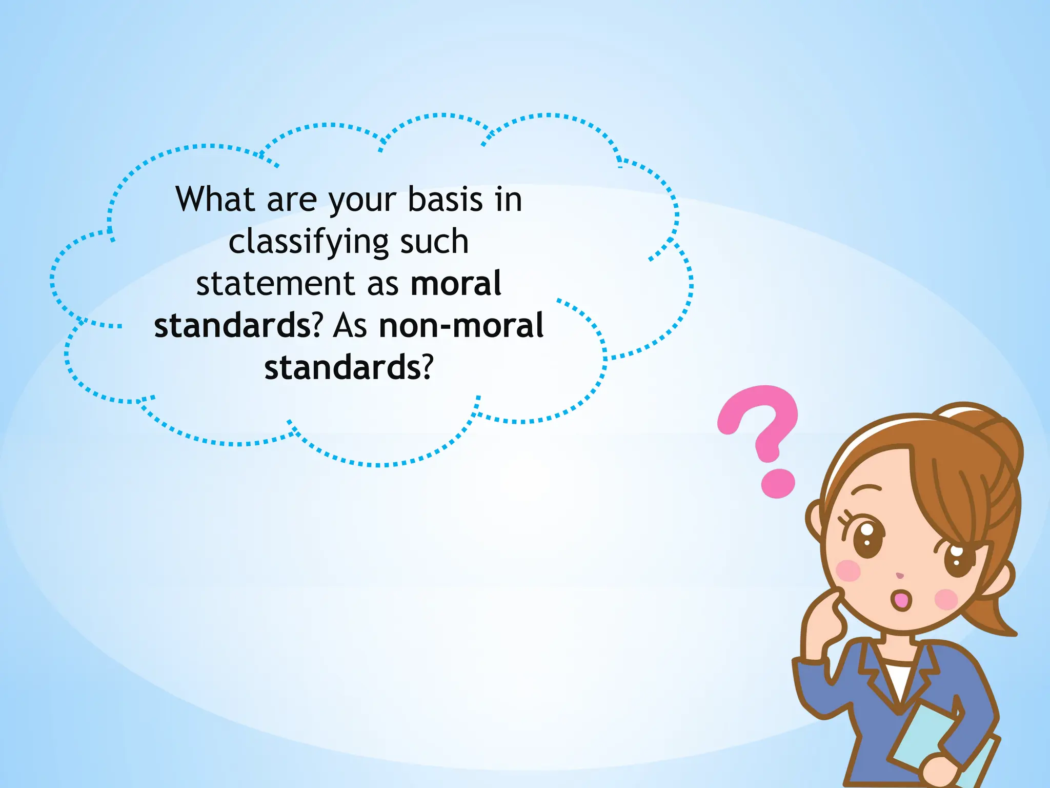 Chapter Understanding MoralityEthics.ppt