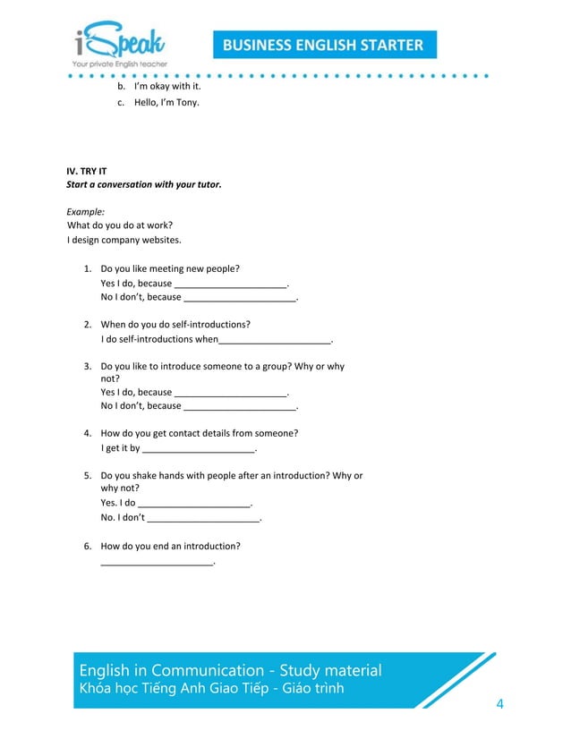 Chapter1 unit 1 introductions | PDF