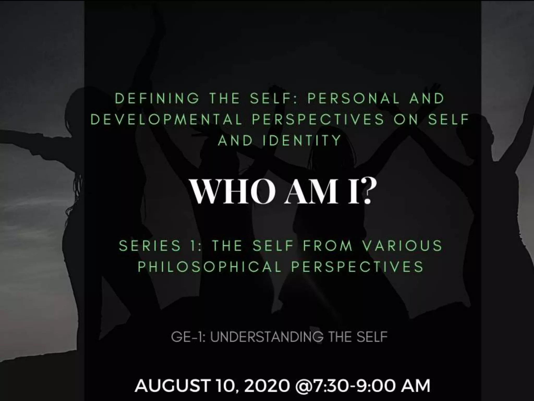 Understanding the Self: Philosophical Perspectives | PPTX
