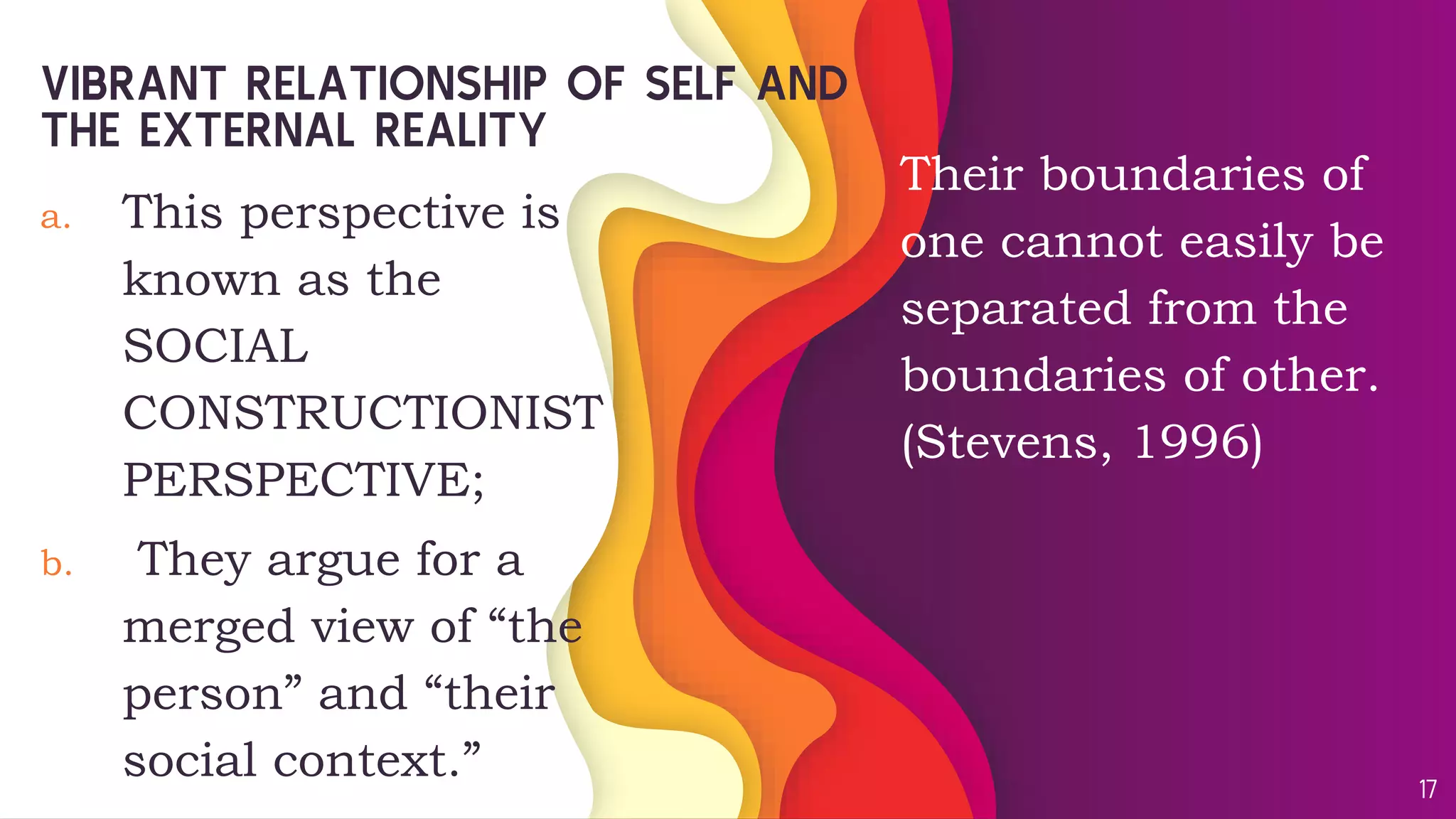 Understanding the Self: Societal and Cultural Perspectives | PPTX
