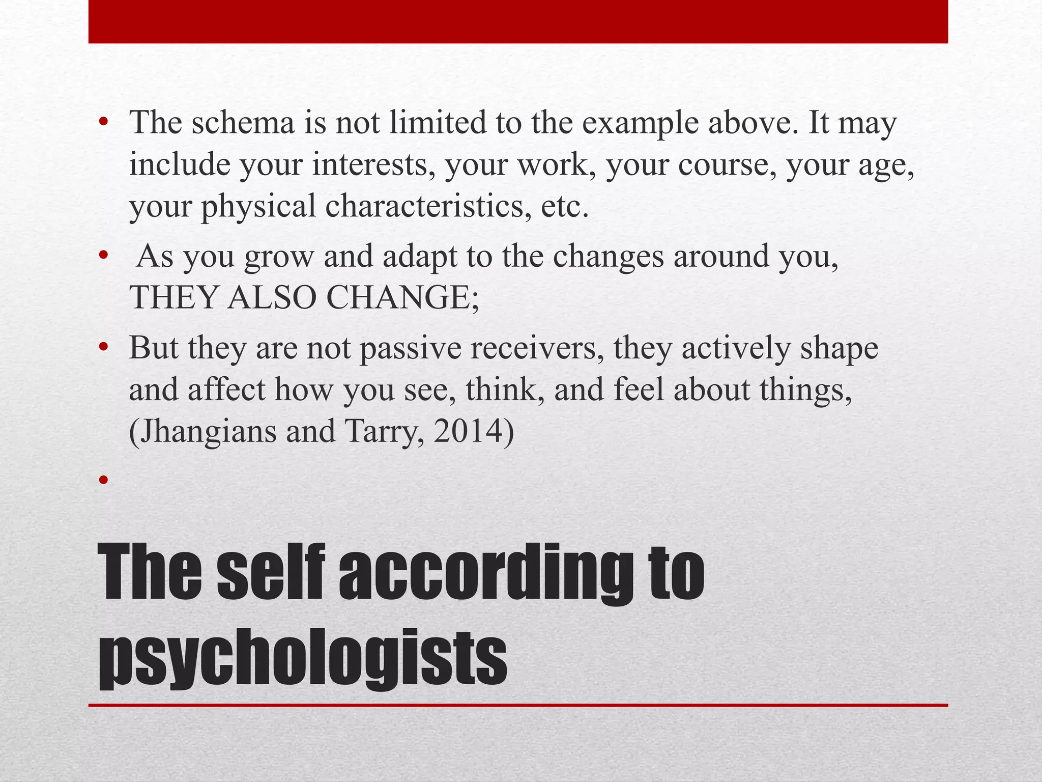 Understanding the Self: Psychological Perspectives | PPTX
