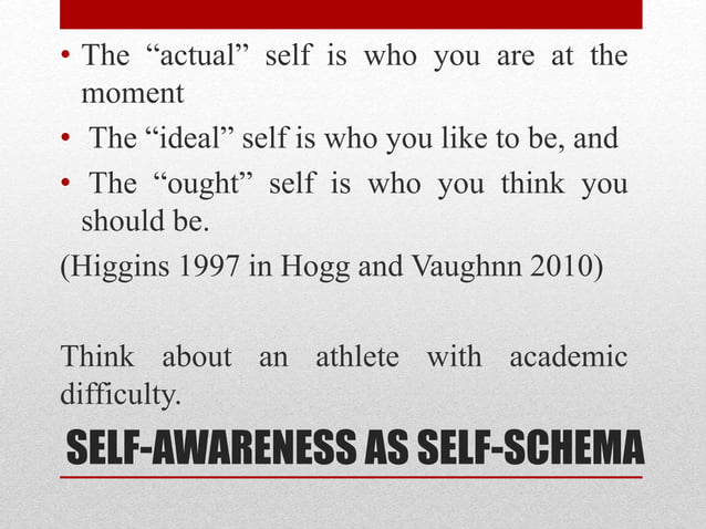 Understanding the Self: Psychological Perspectives | PPTX | Science