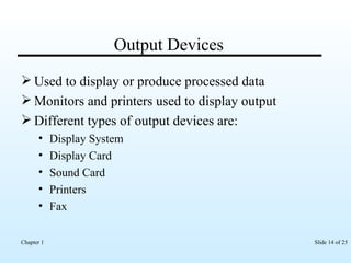 Fundamentals of a Personal Computer | PPT