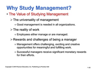 Chapter 1 - Introduction to Management and Organizations | PPT