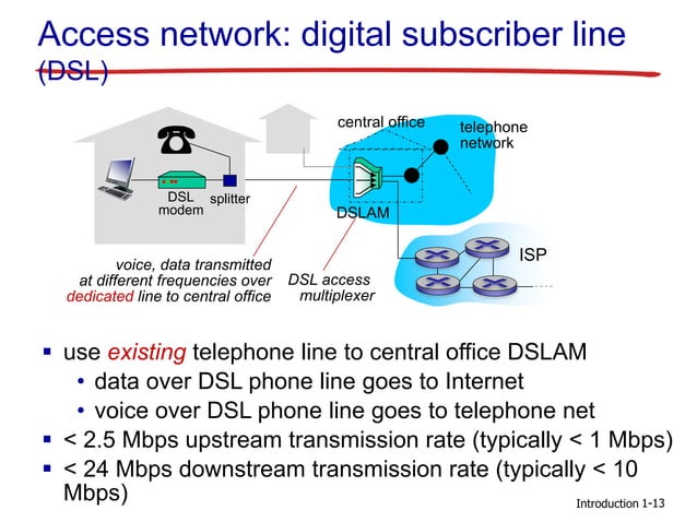 Chapter_1_V7.01.ppt Computer Networking: A Top Down Approach | PPT ...