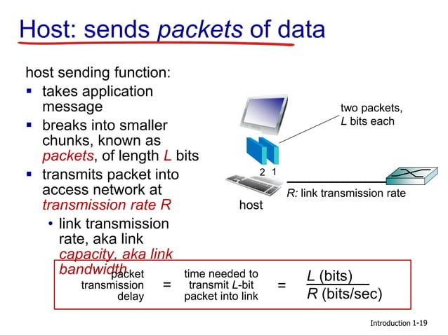Chapter_1_V7.01.ppt Computer Networking: A Top Down Approach | PPT ...