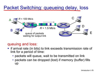 Chapter_1_V7.01.ppt Computer Networking: A Top Down Approach | PPT