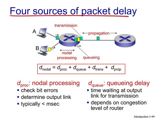 Chapter_1_V7.01.ppt Computer Networking: A Top Down Approach | PPT ...