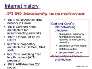 Chapter_1_V7.01.ppt Computer Networking: A Top Down Approach | PPT