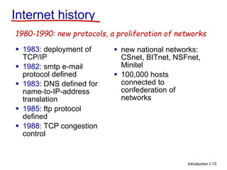 Chapter_1_V7.01.ppt Computer Networking: A Top Down Approach | PPT