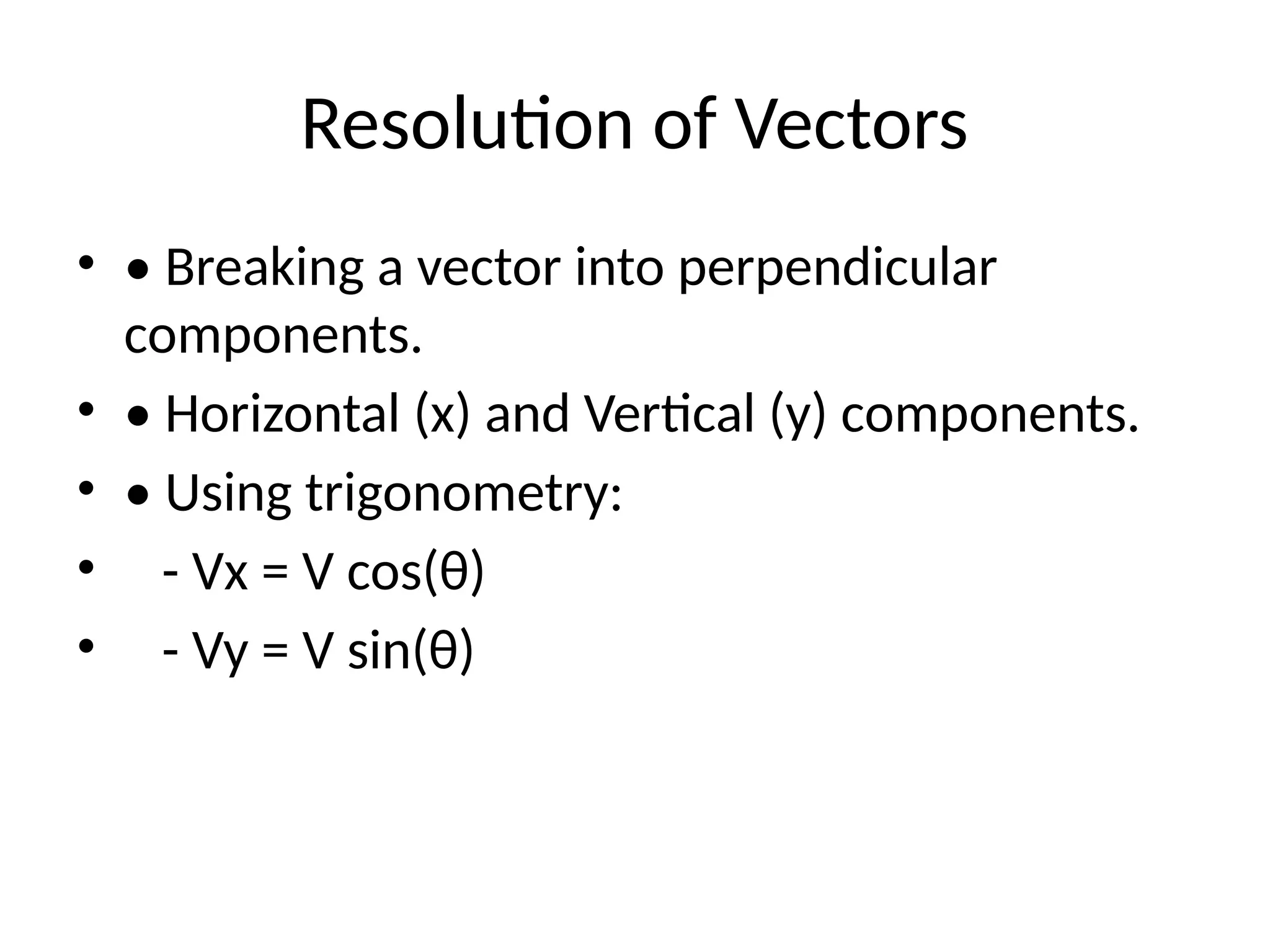 Remedial Physics_JU_ET_Chapter_1_Vectors | PPTX