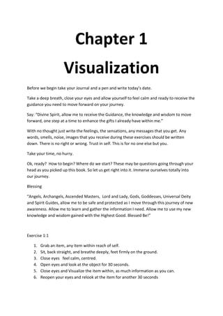 Chapter 1 visualization | PDF | Fitness and Exercise | Healthy Living