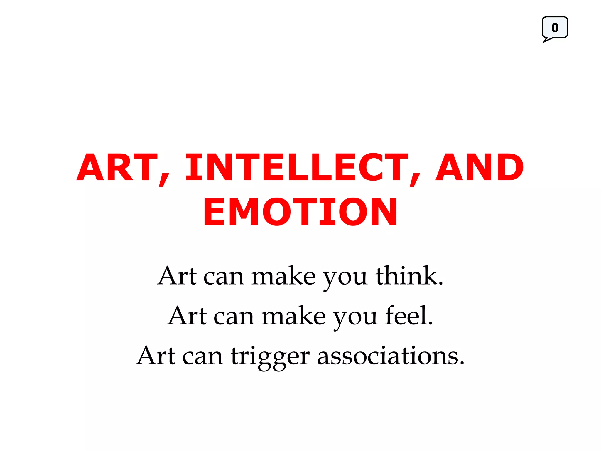 Chapter 1, What Is Art | PPT