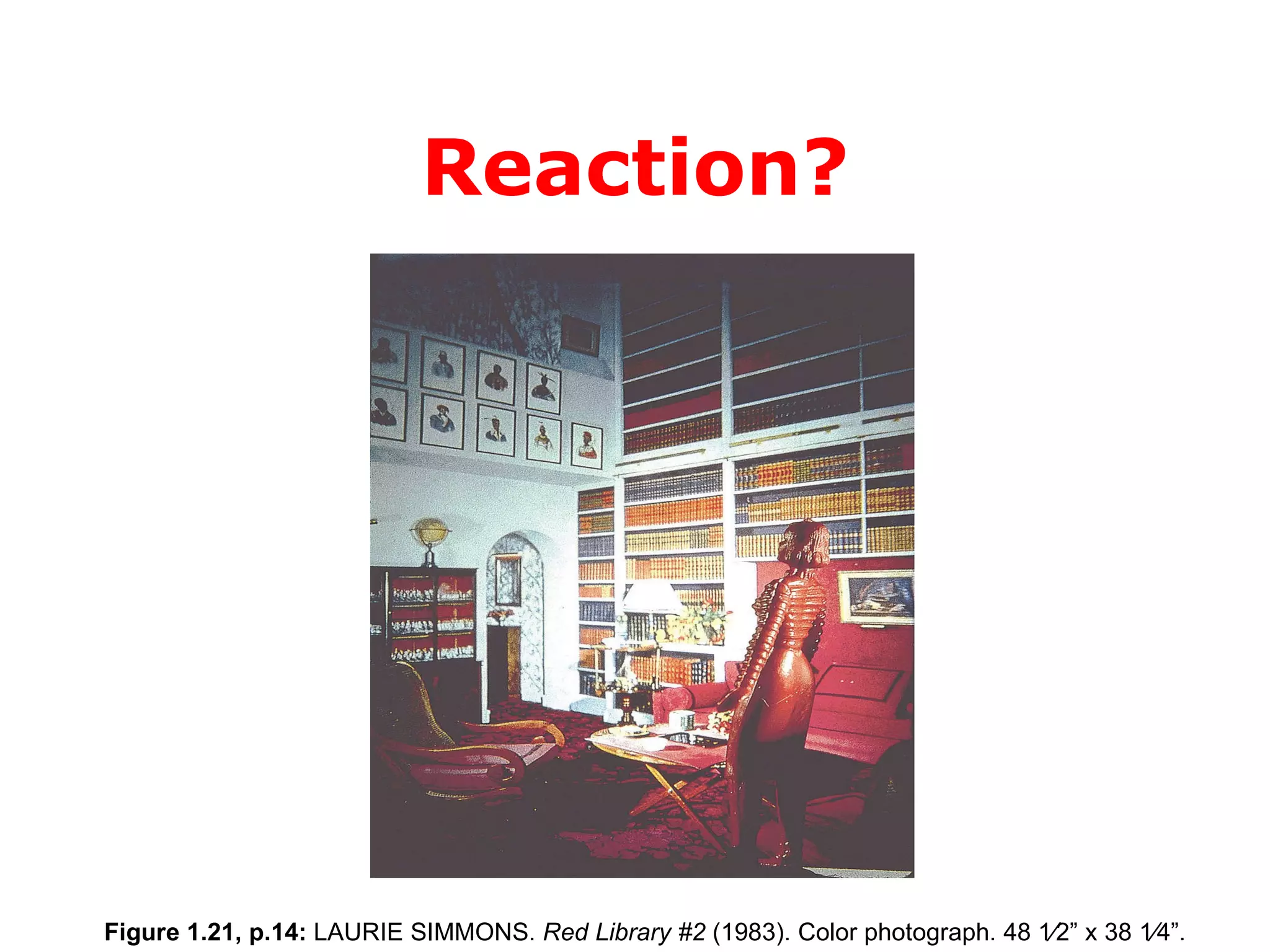 Chapter 1, What Is Art | PPT