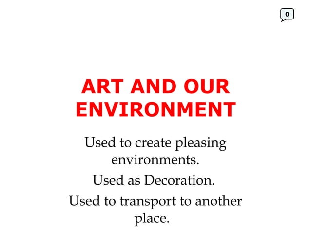 Chapter 1, What Is Art | PPT