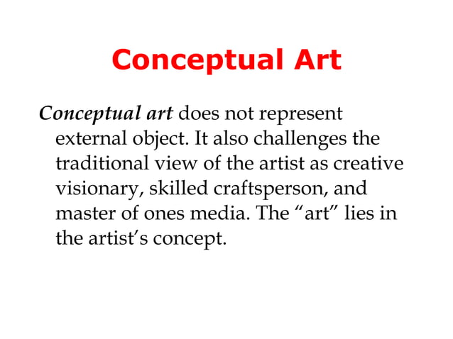 Chapter 1, What Is Art | PPT