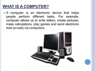 What is a Computer? | PPTX