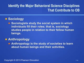 Chapter 1 what is organizational behavior | PPTX
