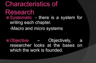WHAT IS RESEARCH? | PPTX