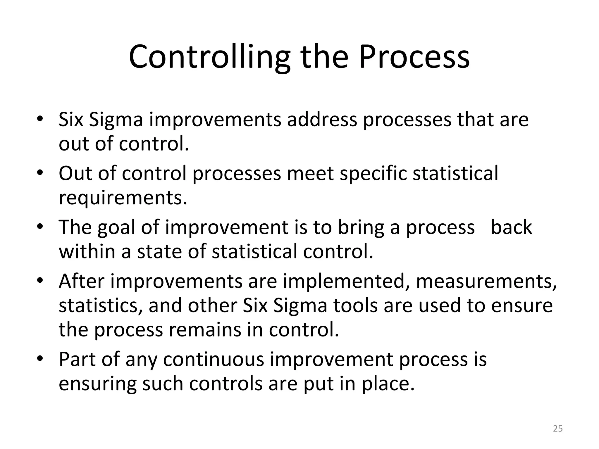 Chapter 1 What is Six Sigma (OK) for MBA Students | PDF