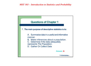 Chapter 1 what is statistics | PPSX
