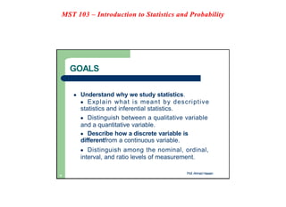 Chapter 1 what is statistics | PPSX