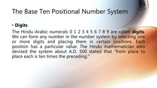 C1: Whole Numbers | PPTX