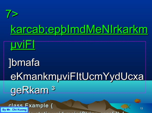 chapter 1 Java at rupp cambodia | PPT | Programming Languages | Computing