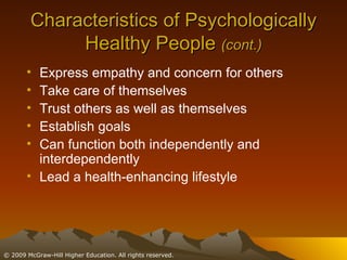 Psychological Health | PPT