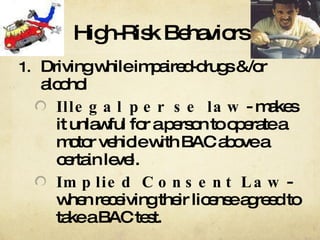 Driver's Education Chapter 2 | PPT