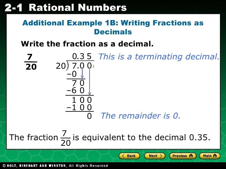 How To Write 7 20 As A Decimal How To Write 7 20 As A Decimal