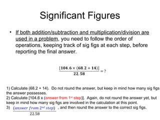Chapter 2-1 significant figures and units | PPT