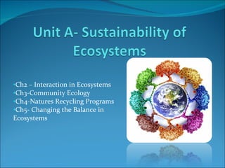Chapter 2 - Ecosystems - Science 10E | PPT | Geography | Science