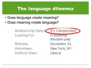 Chapter 2: Verbal Language | PPT
