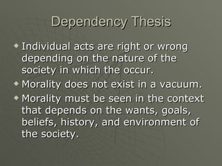 Chapter 2: Ethical Relativism | PPT