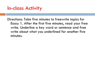 The Writing Process | PPT | Screenwriting | Content Production