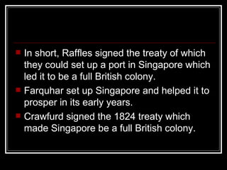 Who was the real founder of Singapore | PPT