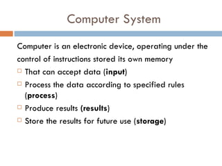SYSTEM CONCEPT | PPT