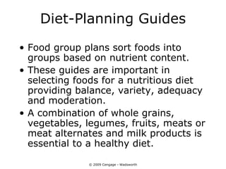 Chapter 2 NUTR | PPT