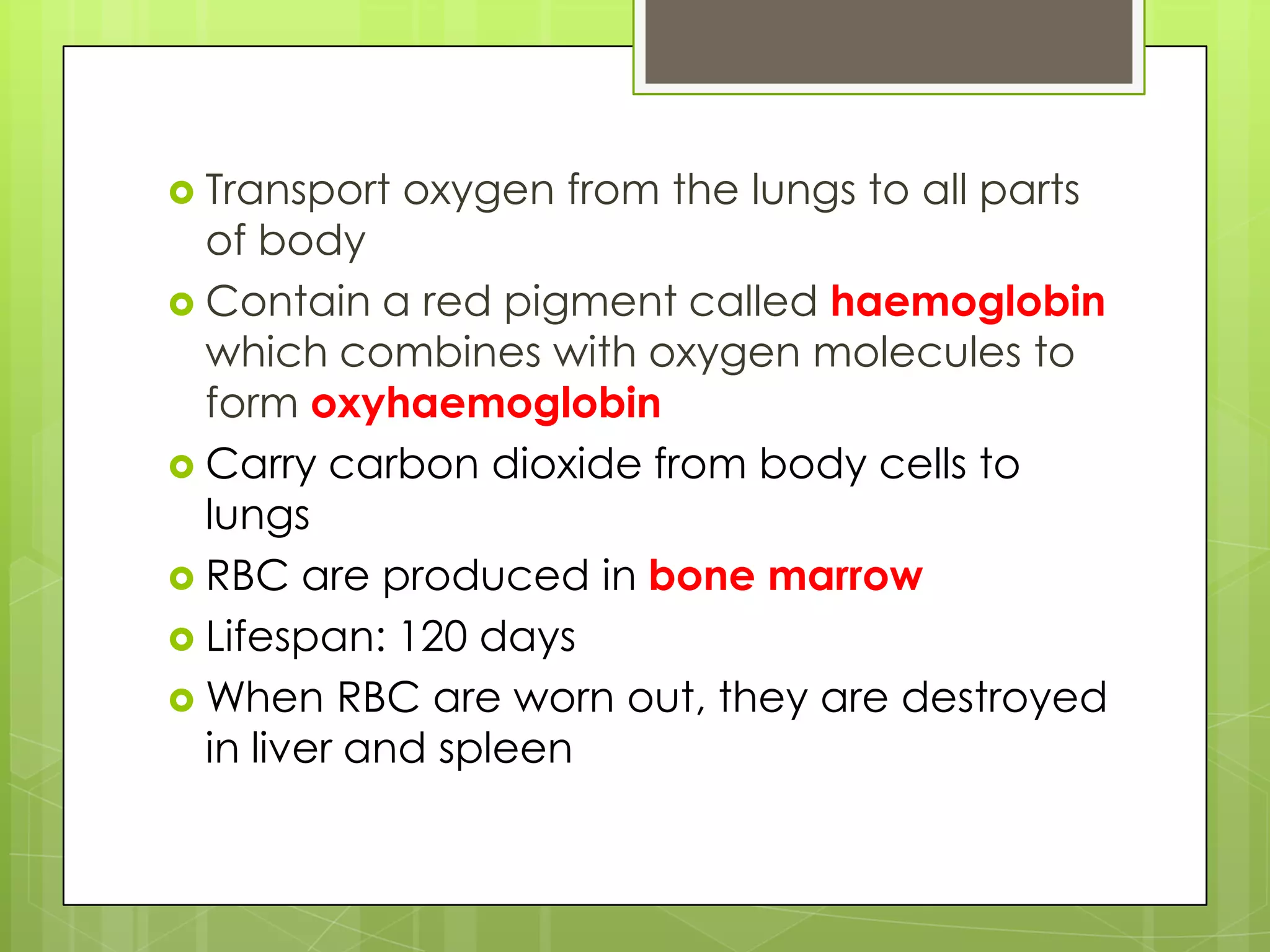 Chapter 2 Blood Circulation & Transport | PPTX