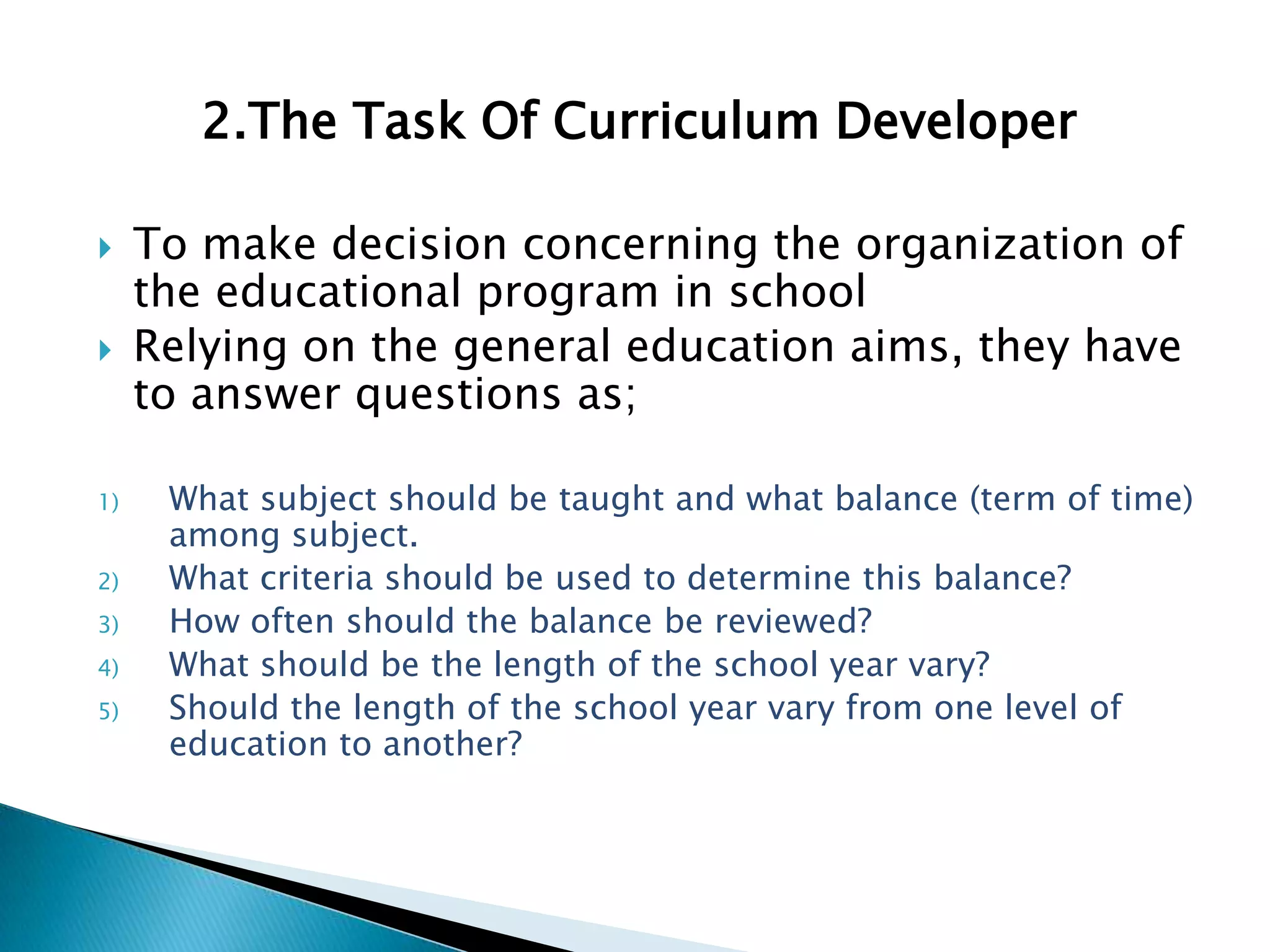 STAGE OF CURRICULUM DEVELOPMENT AND EVALUATION IN UPDATING THE ENTIRE ...