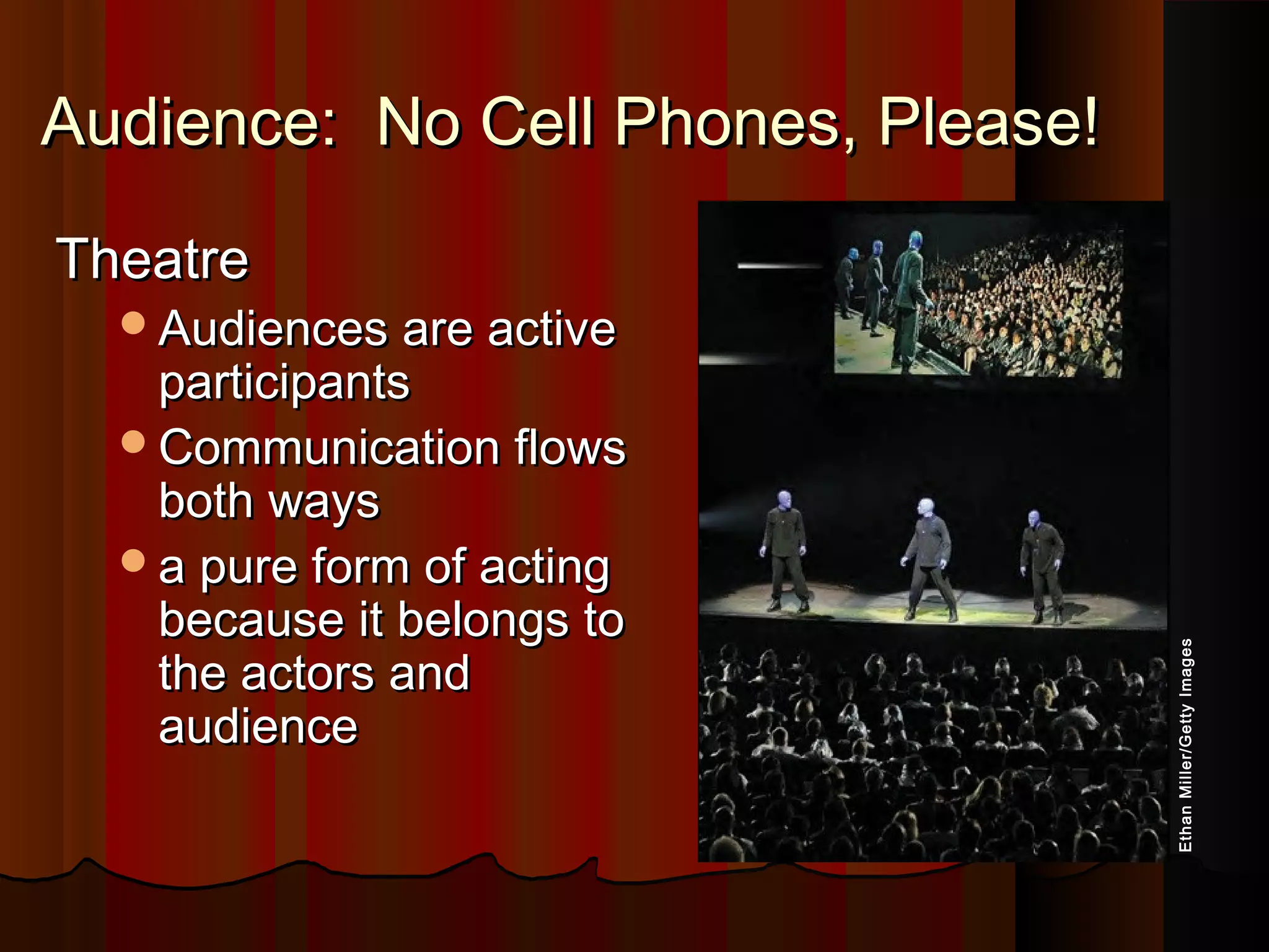 Chapter 2: Stage vs Screen | PPT