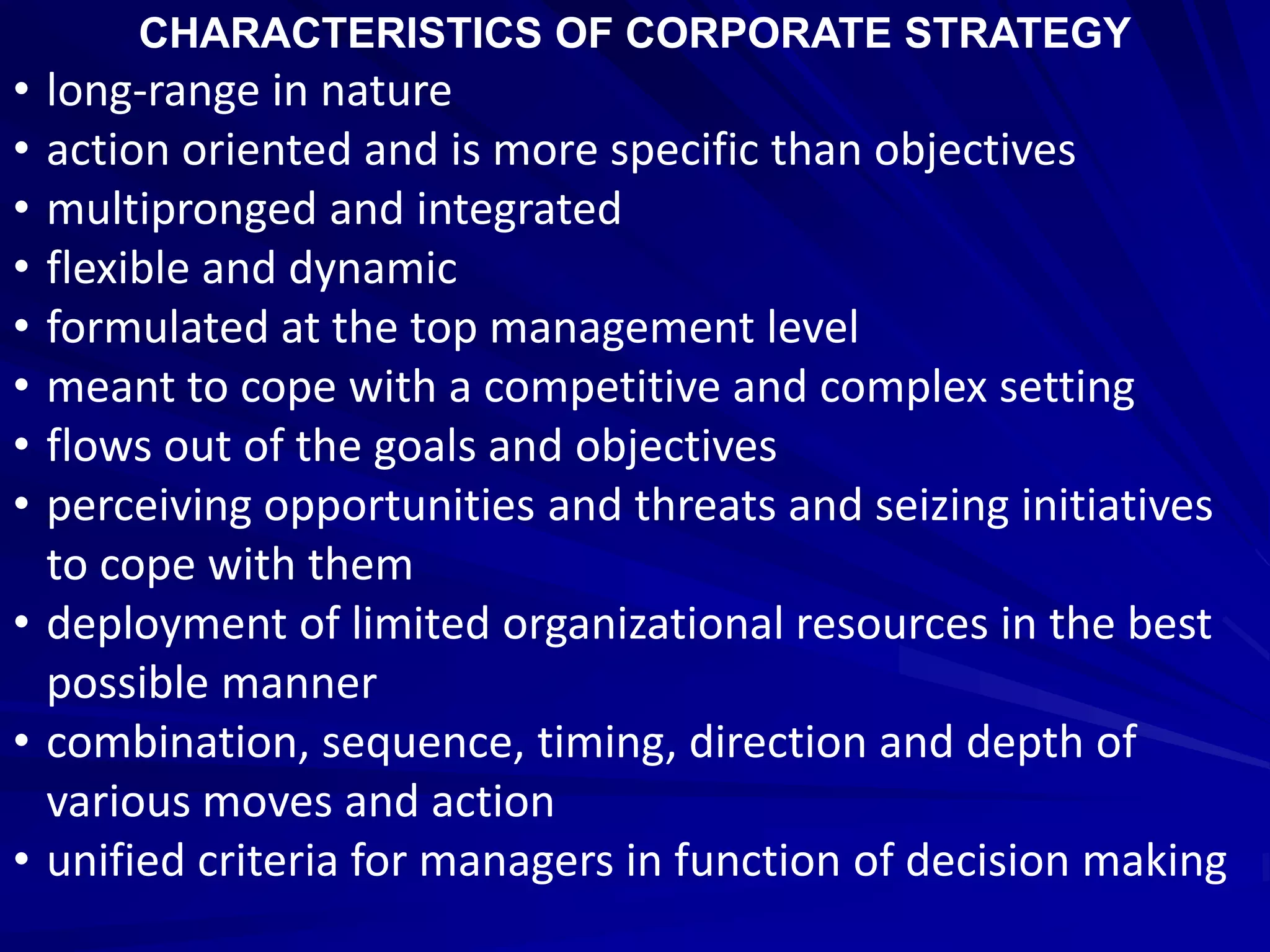 Strategic Management Chapter 2 | PPTX