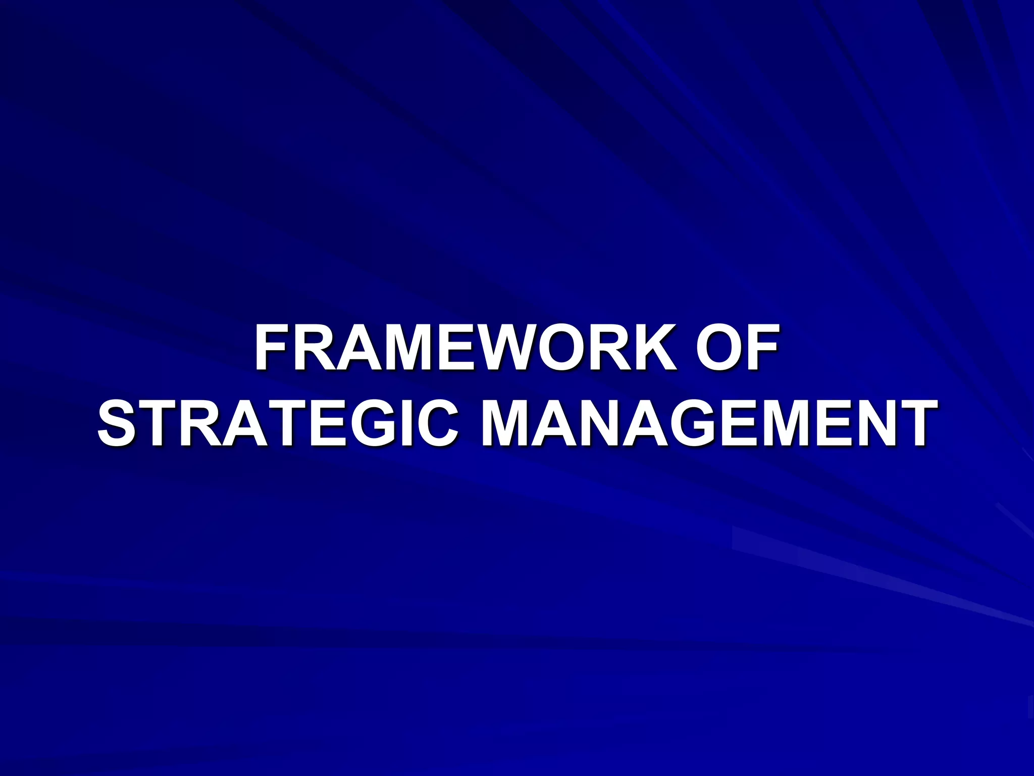 Strategic Management Chapter 2 | PPTX