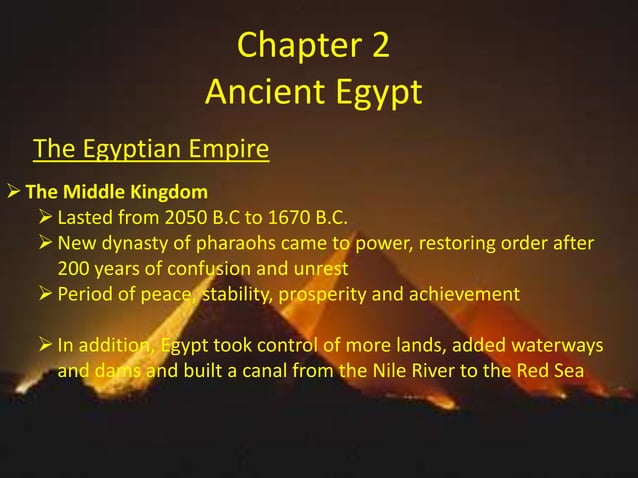 Chapter 2 - Ancient Egypt | PPTX
