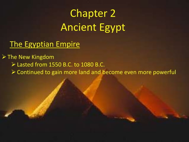 Chapter 2 - Ancient Egypt | PPTX