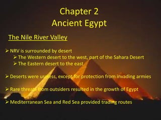Chapter 2 - Ancient Egypt | PPTX