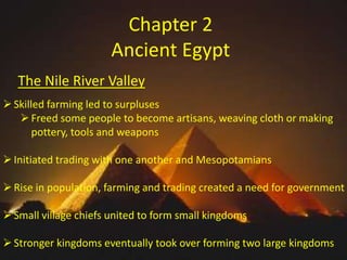 Chapter 2 - Ancient Egypt | PPTX