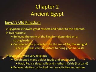 Chapter 2 - Ancient Egypt | PPTX