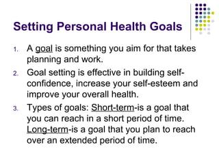 Building Health Skills and Character | PPT